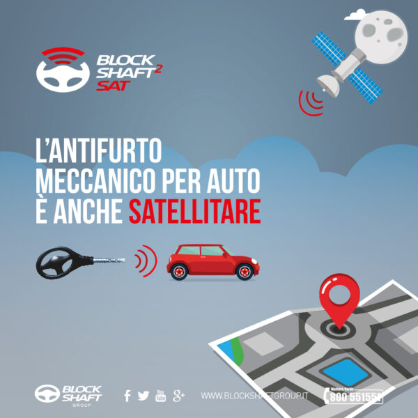 Sistema di antifurto satellitare per auto | Block Shaft