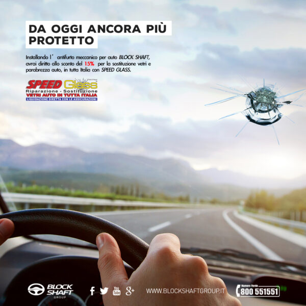 Sistema di antifurto per auto, l'originale Block Shaft