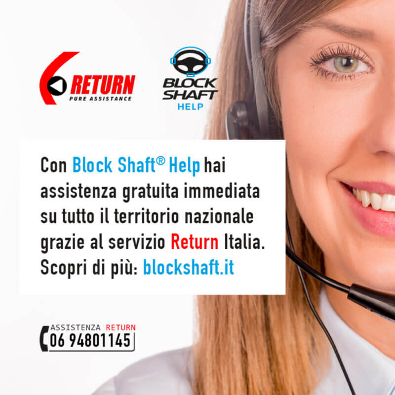 Sistema di antifurto per auto, l'originale Block Shaft