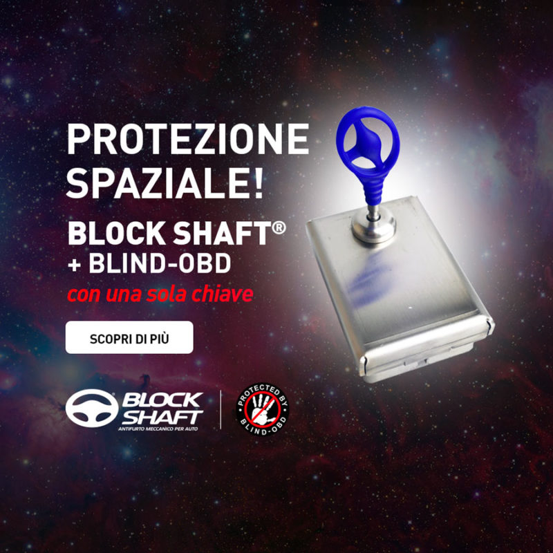 Sistema di antifurto per auto, l'originale Block Shaft